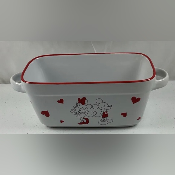 Disney | Kitchen | Disney Mickey Minnie Mouse Valentines Hearts Loaf ...
